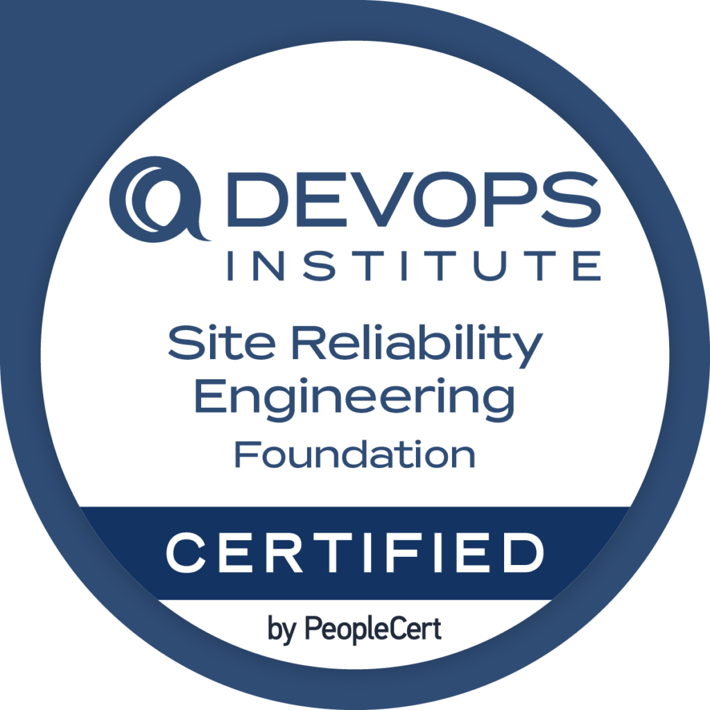 Site Reliability Engineering (SRE) Foundation℠ v1.2 Certification ...