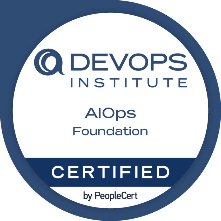 AIOps Foundation Live Online Course with PeopleCert Exam & PDF Study ...